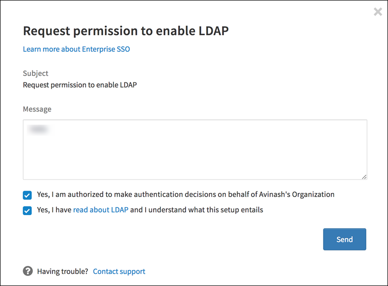 Managing LDAP Connections